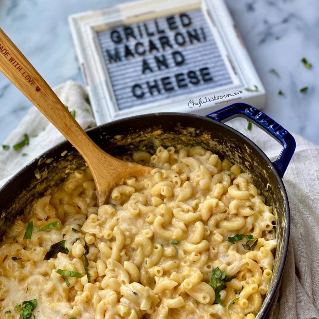 Grilled Mac & Cheese - Chef Allie's Kitchen