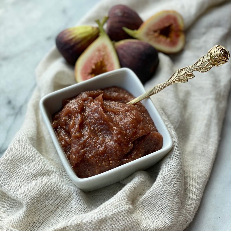 Homemade Fig Jam - Chef Allie's Kitchen