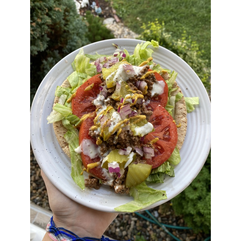 Cheeseburger Gyro - Chef Allie's Kitchen