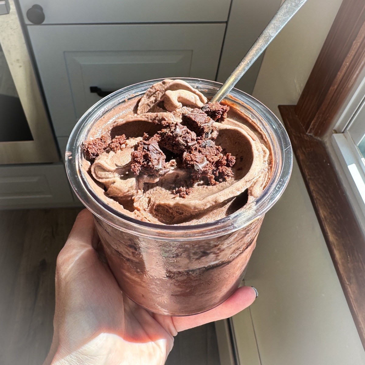 Brownie Batter Protein Ice Cream
