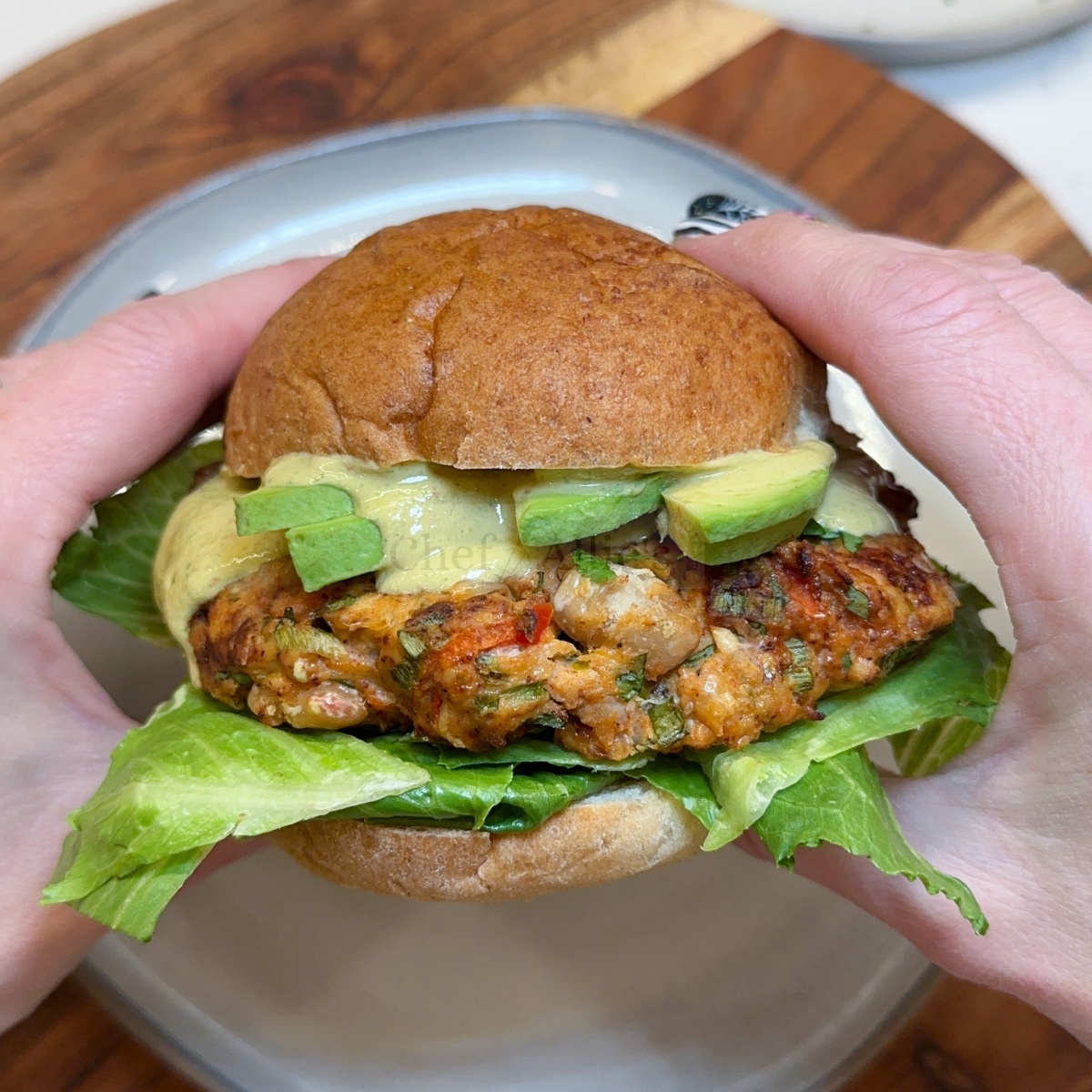 Chili Lime Chicken Burgers - Chef Allie's Kitchen