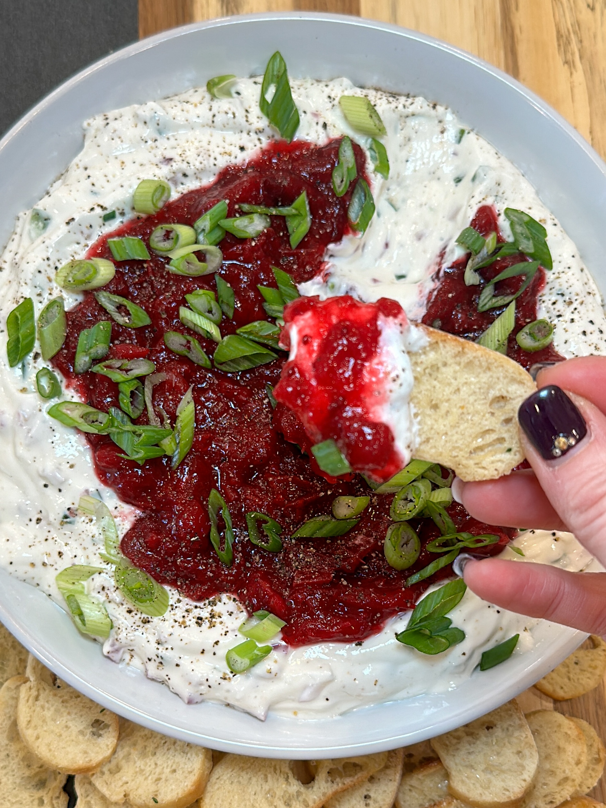Cranberry Jalapeno Dip - Chef Allie's Kitchen