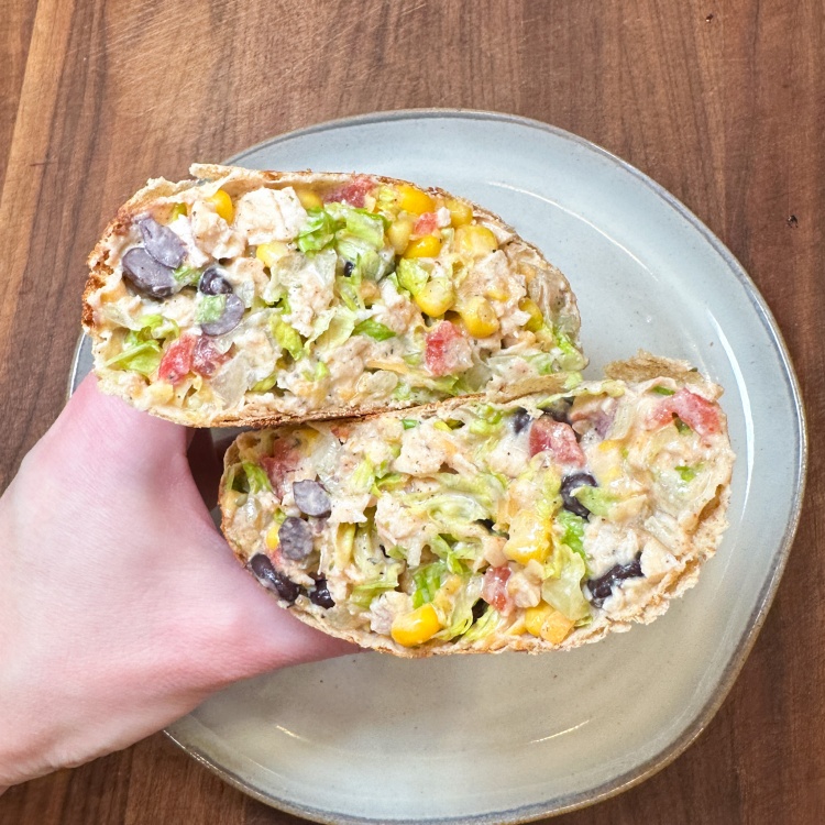 Southwest Chicken Wrap - Chef Allie's Kitchen