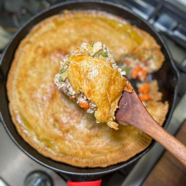 Chef Allie's Chicken Pot Pie (not lightened) - Chef Allie's Kitchen