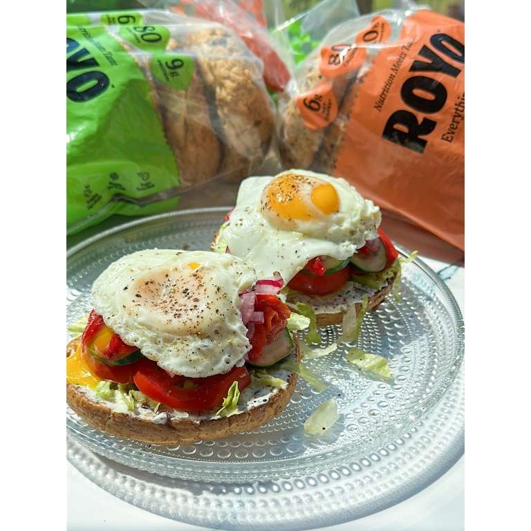 The Garden Bagel Stack 🌿🥯🍳